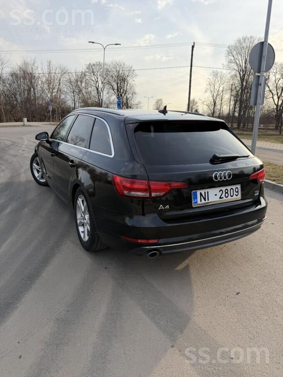 Black Audi A4 2016 in Riga, with an engine capacity of 2.00 L and mileage of 273 thousand km for 9000 €, photo 4 on AUTOMOTO.COM.LV