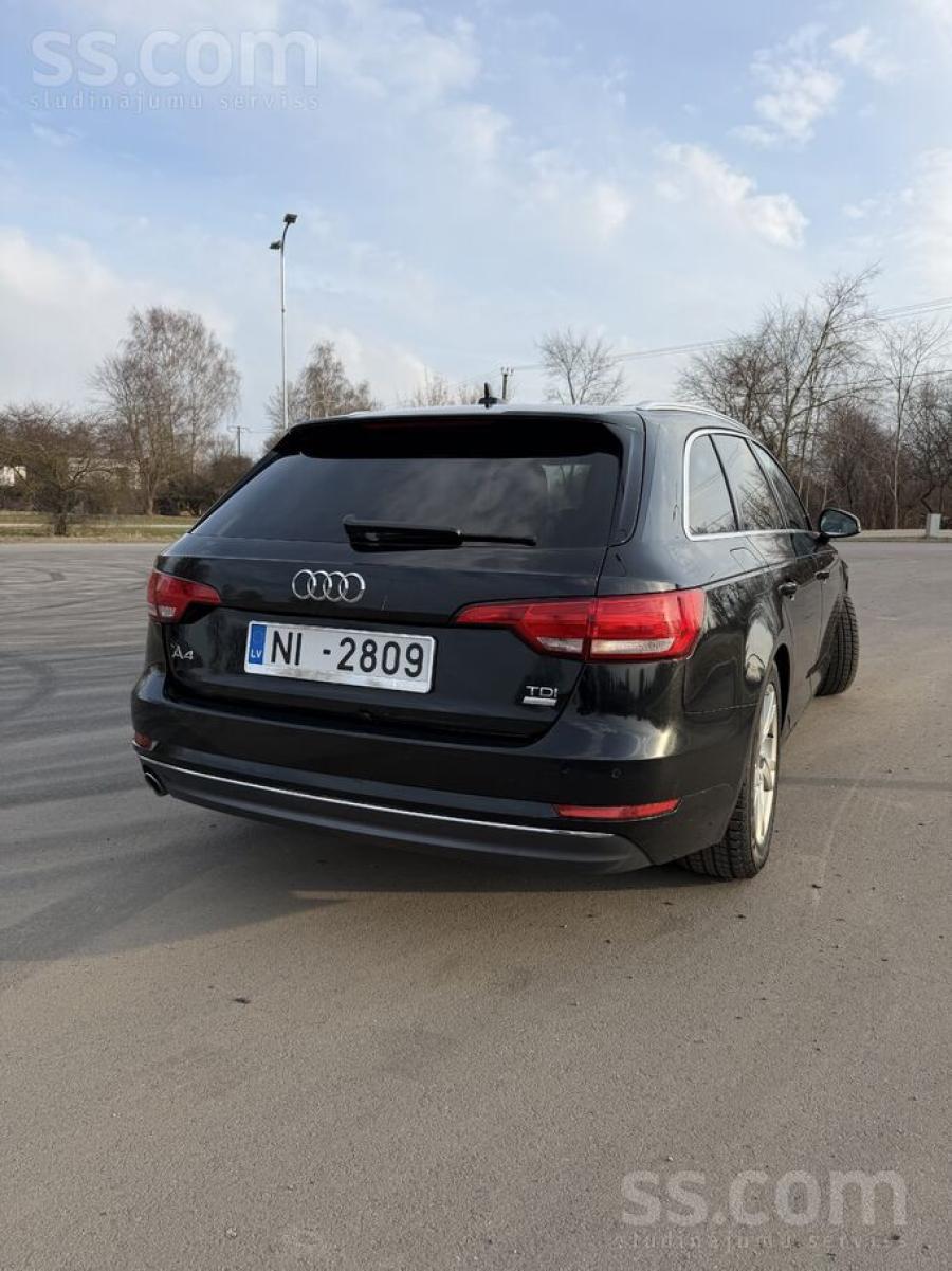 Black Audi A4 2016 in Riga, with an engine capacity of 2.00 L and mileage of 273 thousand km for 9000 €, photo 5 on AUTOMOTO.COM.LV