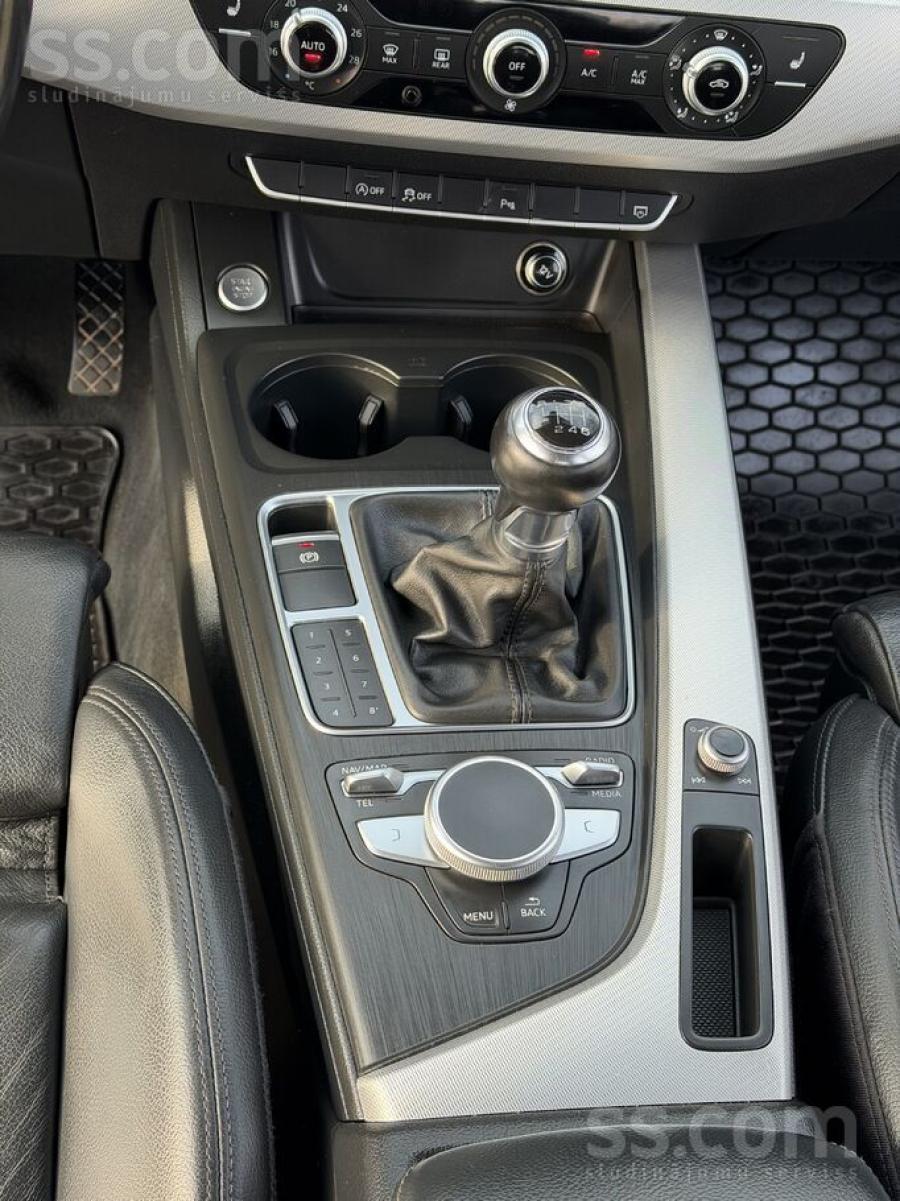 Black Audi A4 2016 in Riga, with an engine capacity of 2.00 L and mileage of 273 thousand km for 9000 €, photo 12 on AUTOMOTO.COM.LV