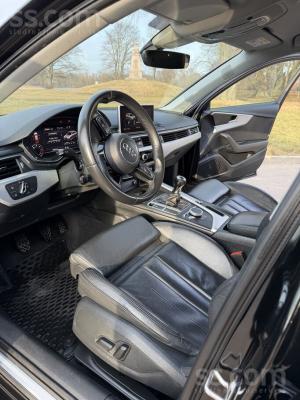 Black Audi A4 2016 in Riga, with an engine capacity of 2.00 L and mileage of 273 thousand km for 9000 €, photo 16 on AUTOMOTO.COM.LV