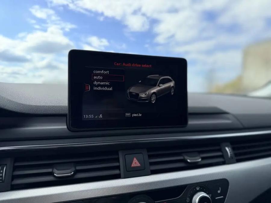 Black Audi A4 2016 in Riga, with an engine capacity of 2.00 L and mileage of 219 thousand km for 11495 €, photo 18 on AUTOMOTO.COM.LV