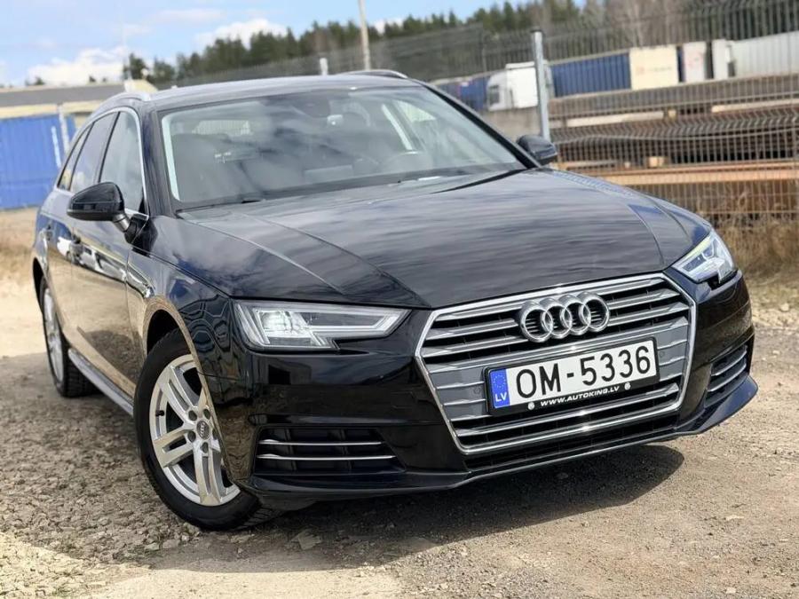 Black Audi A4 2016 in Riga, with an engine capacity of 2.00 L and mileage of 219 thousand km for 11495 €, photo 32 on AUTOMOTO.COM.LV