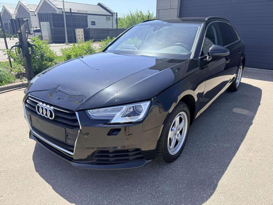 Black Audi A4 2016 in Kaunas, with an engine capacity of 1.97 L and mileage of 222 thousand km for 7550 €, photo 1 on AUTOMOTO.COM.LV