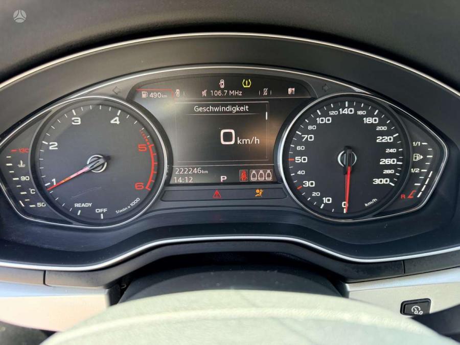 Black Audi A4 2016 in Kaunas, with an engine capacity of 1.97 L and mileage of 222 thousand km for 7550 €, photo 22 on AUTOMOTO.COM.LV