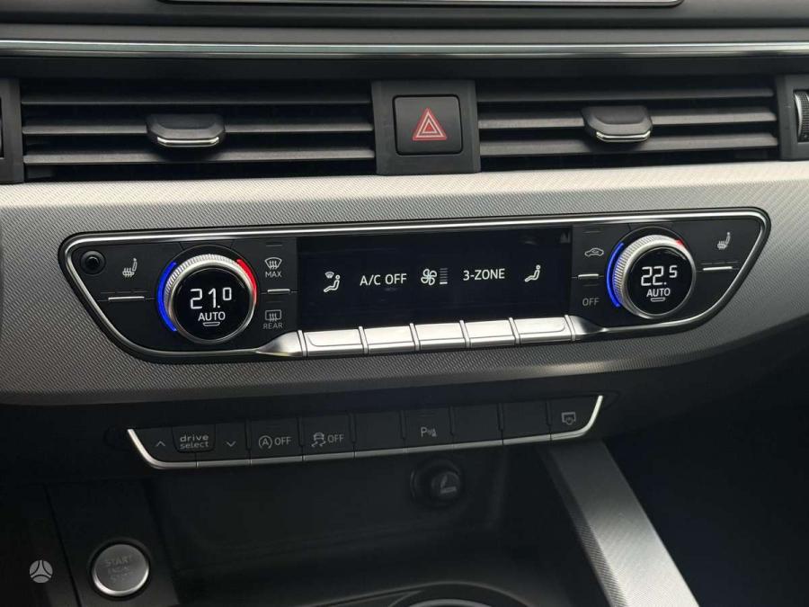 Melns Audi A4 2016 Kauņa, ar dzinēja tilpumu 3.00 L un nobraukumu 265 tūkst. km par 10900 €, foto 14 vietnē AUTOMOTO.COM.LV