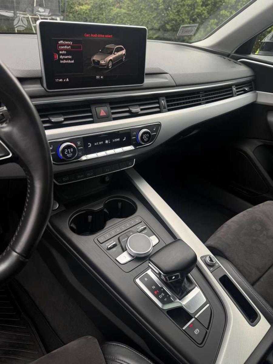 Melns Audi A4 2016 Kauņa, ar dzinēja tilpumu 3.00 L un nobraukumu 265 tūkst. km par 10900 €, foto 24 vietnē AUTOMOTO.COM.LV