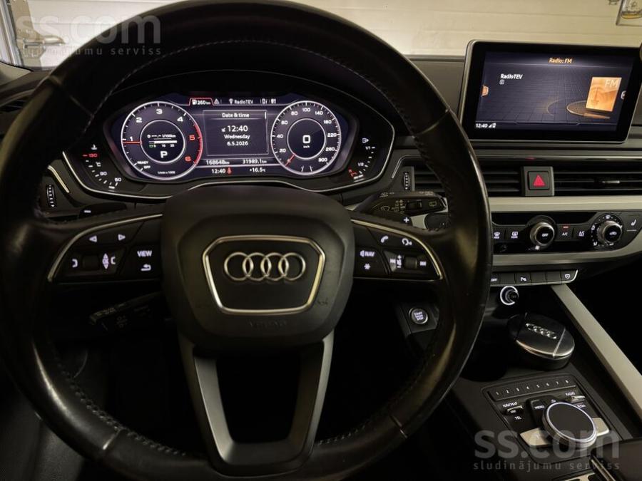 Melns Audi A4 2016 Rīga, ar dzinēja tilpumu 2.00 L un nobraukumu 169 tūkst. km par 12900 €, foto 8 vietnē AUTOMOTO.COM.LV