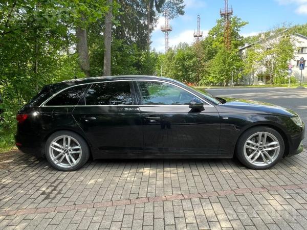 Black Audi A4 2016 in Riga, with an engine capacity of 3.00 L and mileage of 321 thousand km for 14500 €, photo 2 on AUTOMOTO.COM.LV