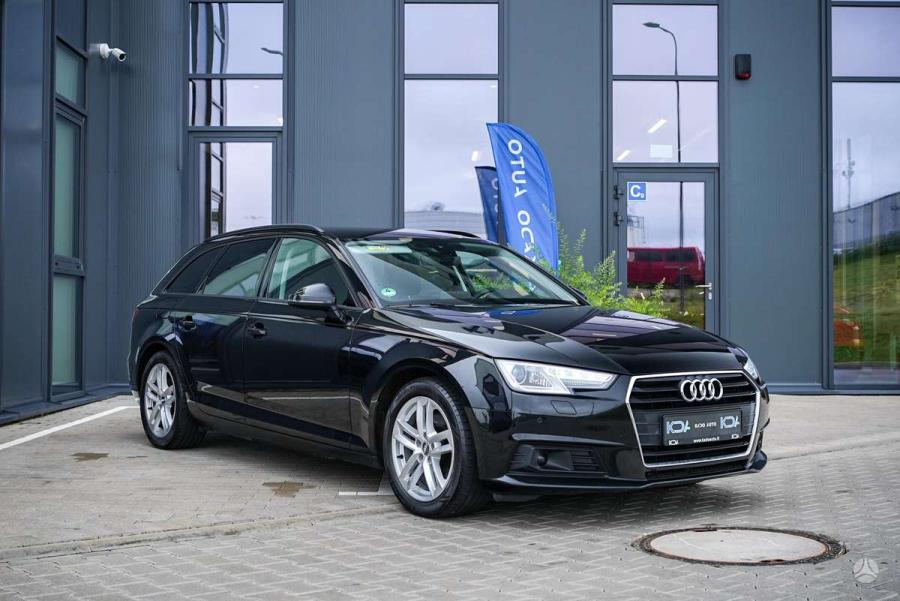 Melns Audi A4 2016 Kauņa, ar dzinēja tilpumu 1.97 L un nobraukumu 241 tūkst. km par 11850 €, foto 1 vietnē AUTOMOTO.COM.LV