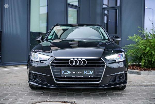 Black Audi A4 2016 in Kaunas, with an engine capacity of 1.97 L and mileage of 241 thousand km for 11850 €, photo 4 on AUTOMOTO.COM.LV