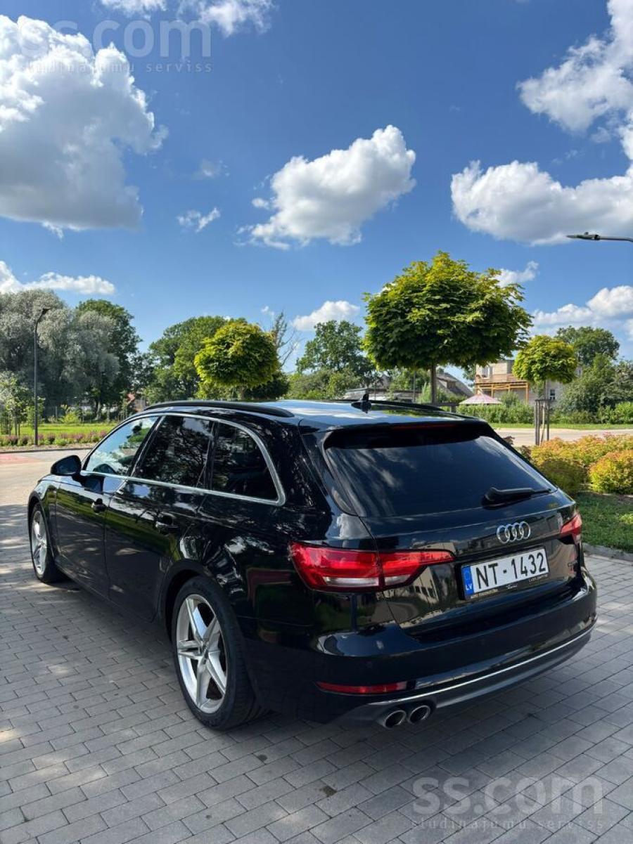 Black Audi A4 2016 in Kuldiga, with an engine capacity of 2.00 L and mileage of 195 thousand km for 16550 €, photo 7 on AUTOMOTO.COM.LV