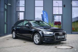 Melns Audi A4 2016 Kauņa, ar dzinēja tilpumu 2.00 L un nobraukumu 241 tūkst. km par 11850 €, foto  vietnē AUTOMOTO.COM.LV