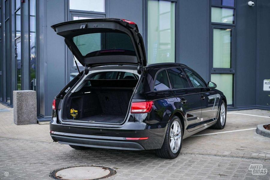 Melns Audi A4 2016 Kauņa, ar dzinēja tilpumu 2.00 L un nobraukumu 241 tūkst. km par 11850 €, foto 15 vietnē AUTOMOTO.COM.LV