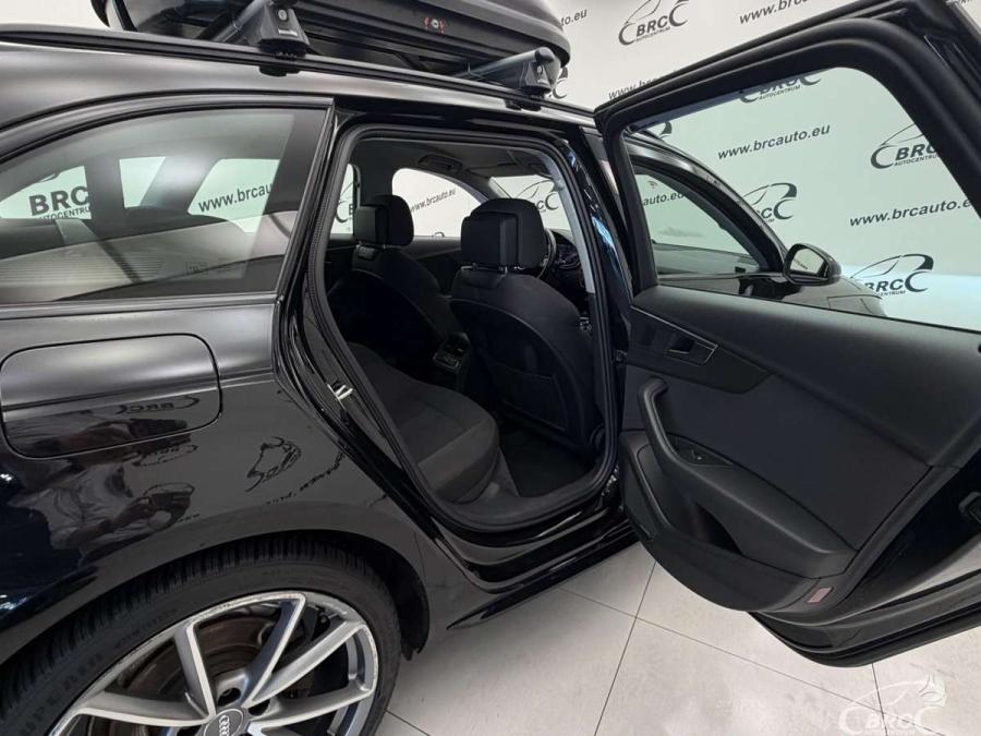 Melns Audi A4 2016 Viļņa, ar dzinēja tilpumu 1.97 L un nobraukumu 349 tūkst. km par 12950 €, foto 15 vietnē AUTOMOTO.COM.LV
