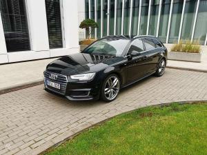 Black Audi A4 2016 in Vilnius, with an engine capacity of 1.97 L and mileage of 478 thousand km for 10000 €, photo  on AUTOMOTO.COM.LV