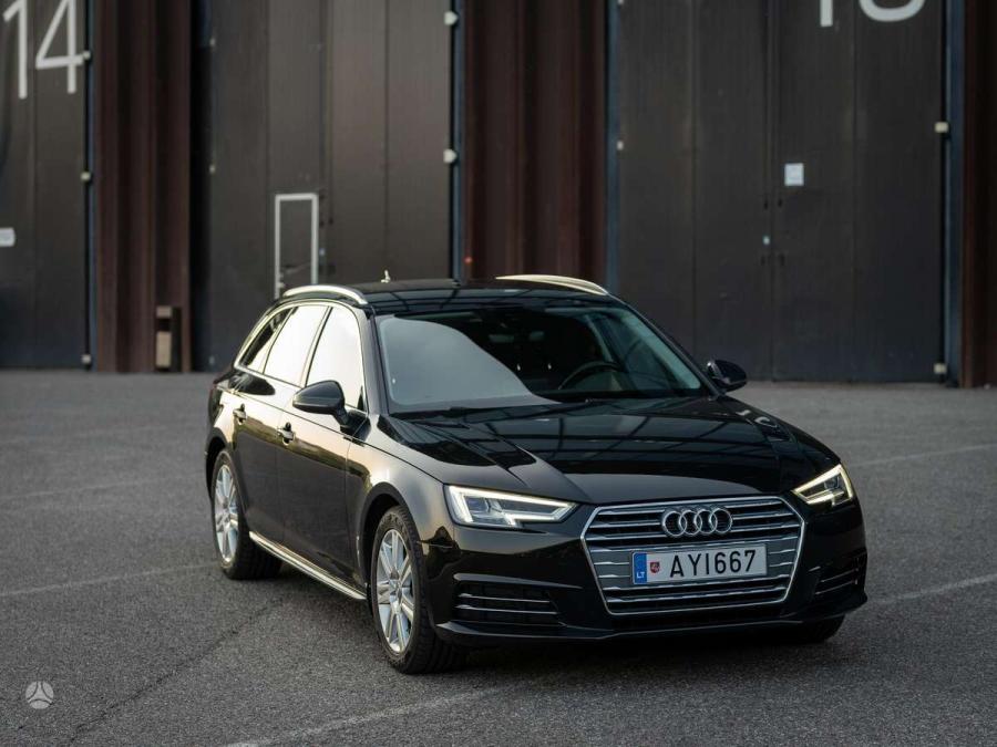 Black Audi A4 2016 in Kaunas, with an engine capacity of 1.40 L and mileage of 167 thousand km for 11700 €, photo 1 on AUTOMOTO.COM.LV