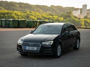 Black Audi A4 2016 in Kaunas, with an engine capacity of 1.40 L and mileage of 167 thousand km for 11700 €, photo 7 on AUTOMOTO.COM.LV