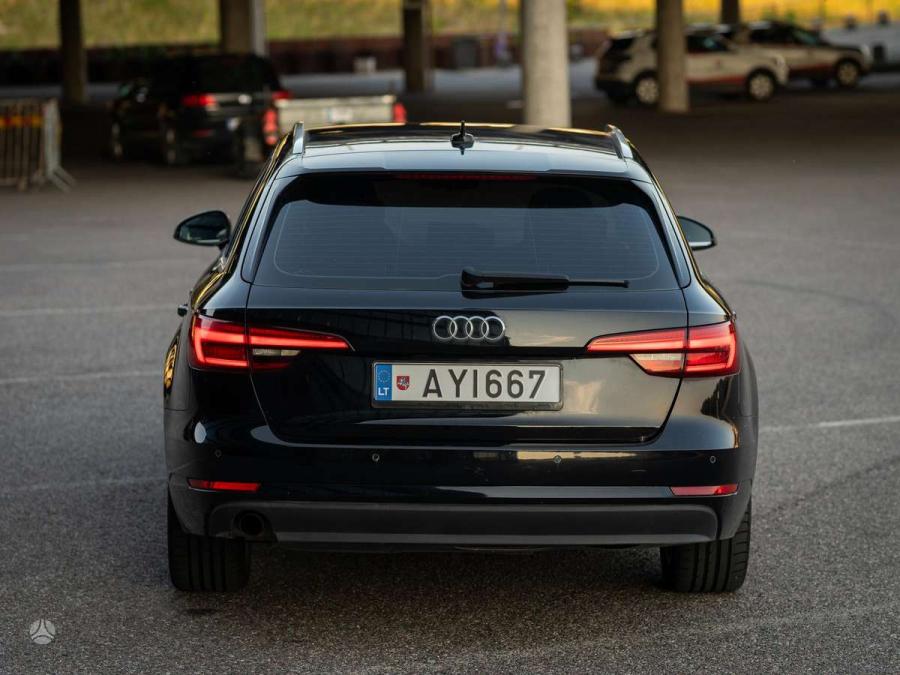 Black Audi A4 2016 in Kaunas, with an engine capacity of 1.40 L and mileage of 167 thousand km for 11700 €, photo 8 on AUTOMOTO.COM.LV