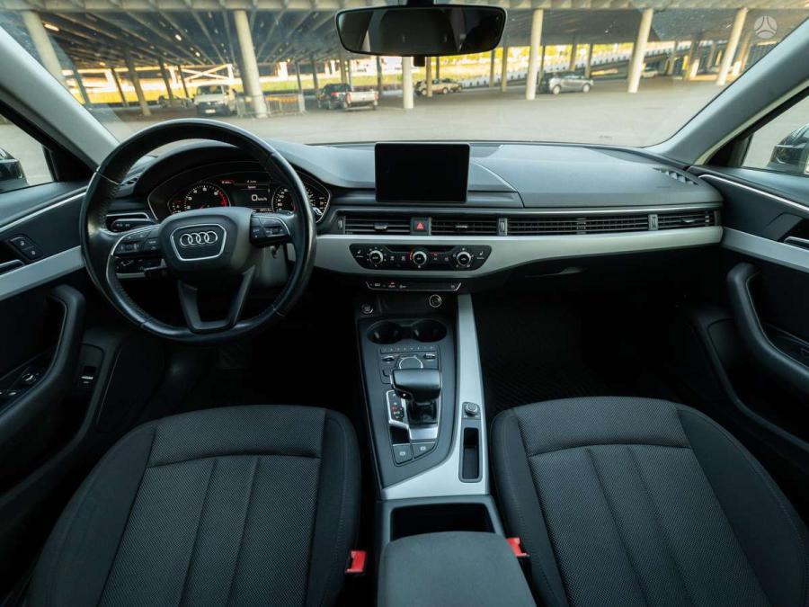Black Audi A4 2016 in Kaunas, with an engine capacity of 1.40 L and mileage of 167 thousand km for 11700 €, photo 15 on AUTOMOTO.COM.LV