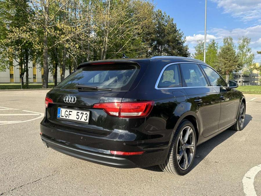 Melns Audi A4 2016 Viļņa, ar dzinēja tilpumu 1.97 L un nobraukumu 220 tūkst. km par 13600 €, foto 4 vietnē AUTOMOTO.COM.LV