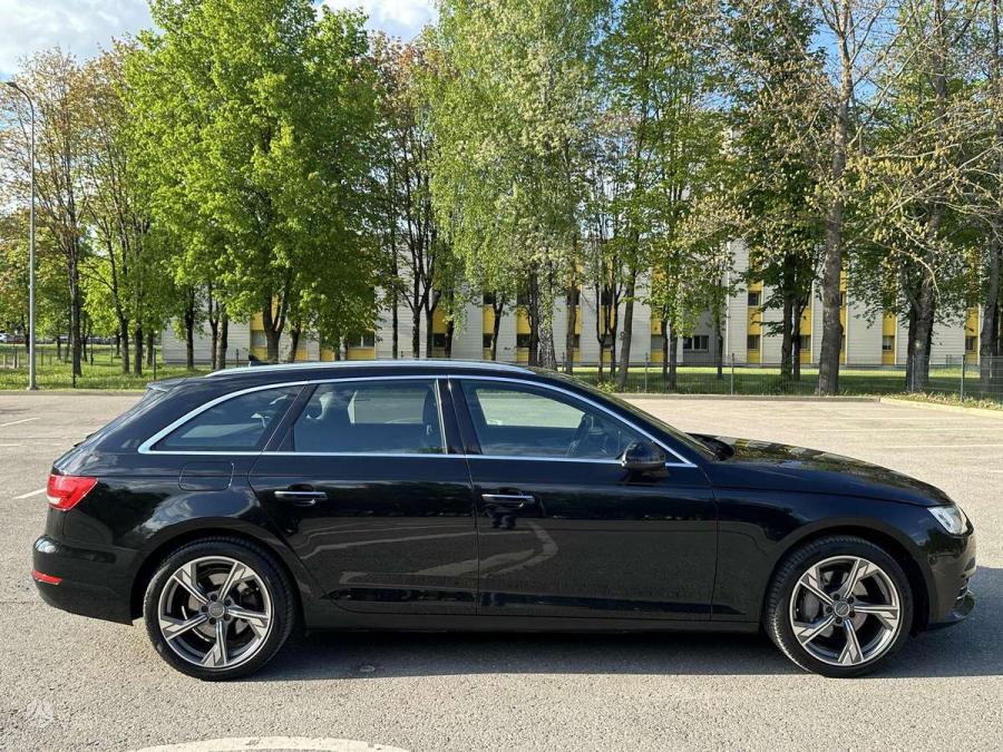 Melns Audi A4 2016 Viļņa, ar dzinēja tilpumu 1.97 L un nobraukumu 220 tūkst. km par 13600 €, foto 5 vietnē AUTOMOTO.COM.LV