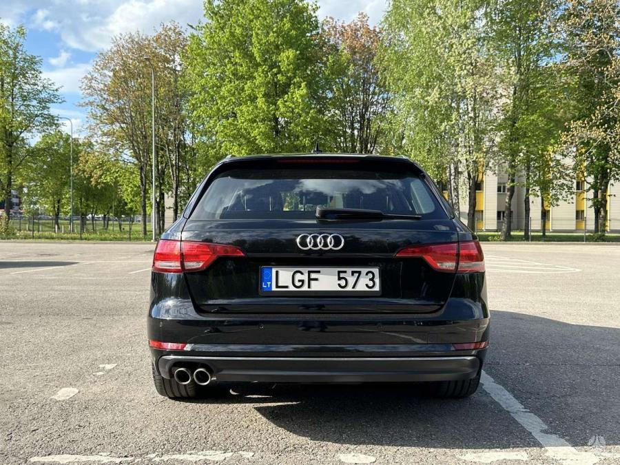 Melns Audi A4 2016 Viļņa, ar dzinēja tilpumu 1.97 L un nobraukumu 220 tūkst. km par 13600 €, foto 7 vietnē AUTOMOTO.COM.LV