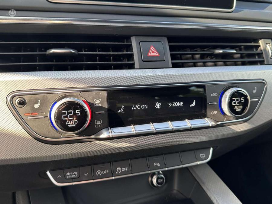 Melns Audi A4 2016 Viļņa, ar dzinēja tilpumu 1.97 L un nobraukumu 220 tūkst. km par 13600 €, foto 19 vietnē AUTOMOTO.COM.LV