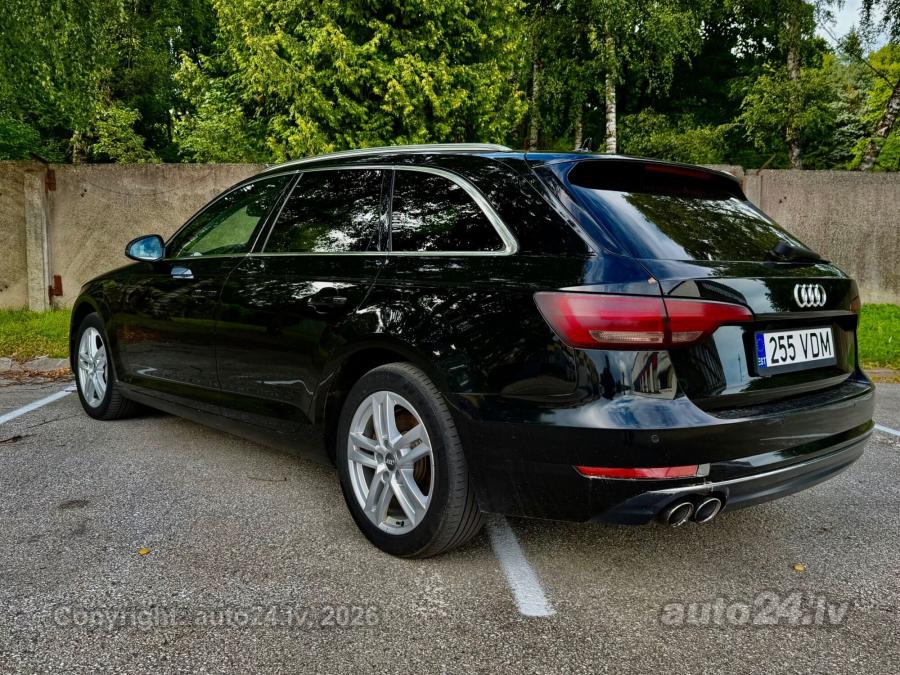 Black Audi A4 2016 in Tartu, with an engine capacity of 2.00 L and mileage of 0 thousand km for 10500 €, photo 5 on AUTOMOTO.COM.LV