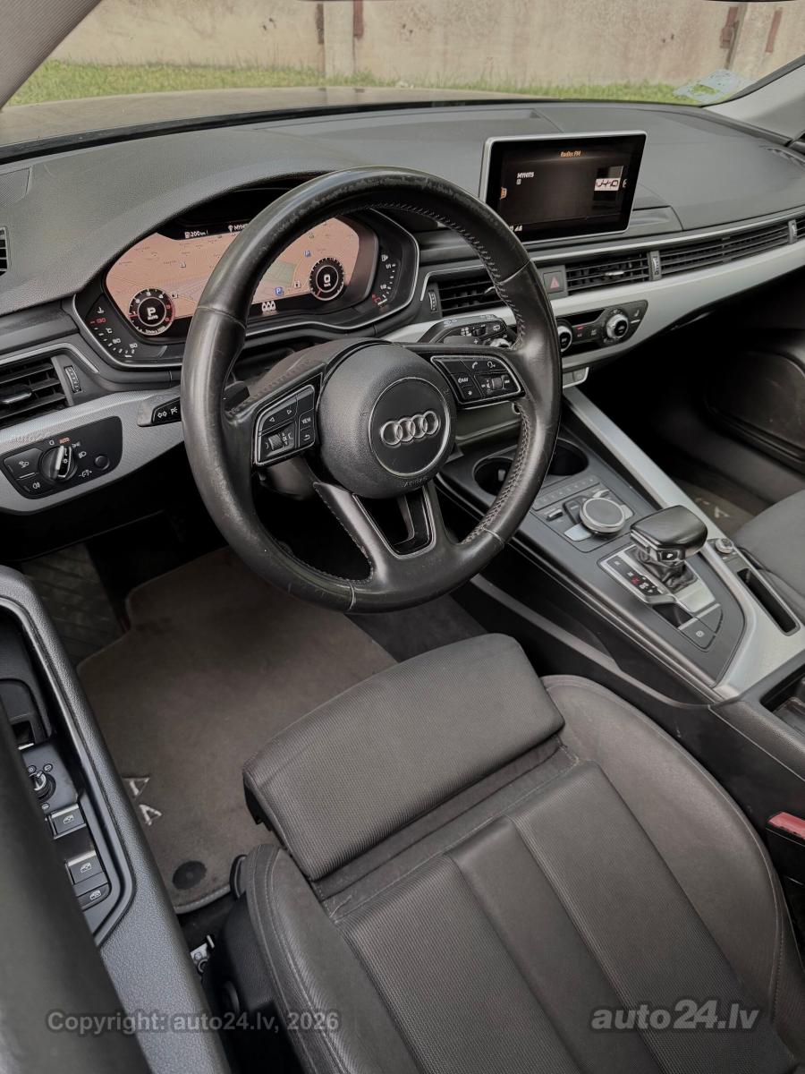 Black Audi A4 2016 in Tartu, with an engine capacity of 2.00 L and mileage of 0 thousand km for 10500 €, photo 6 on AUTOMOTO.COM.LV