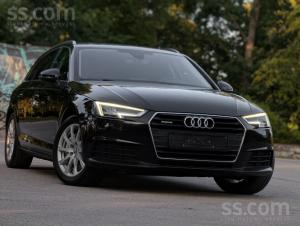 Black Audi A4 2016 in Jurmala, with an engine capacity of 2.00 L and mileage of 0 thousand km for 9950 €, photo  on AUTOMOTO.COM.LV