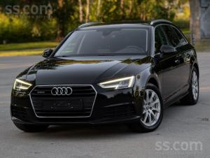 Black Audi A4 2016 in Jurmala, with an engine capacity of 2.00 L and mileage of 0 thousand km for 9950 €, photo 4 on AUTOMOTO.COM.LV