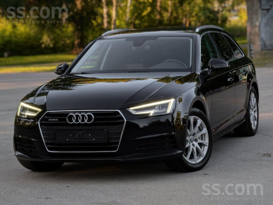 Black Audi A4 2016 in Jurmala, with an engine capacity of 2.00 L and mileage of 0 thousand km for 9950 €, photo 4 on AUTOMOTO.COM.LV