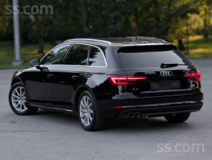 Black Audi A4 2016 in Jurmala, with an engine capacity of 2.00 L and mileage of 0 thousand km for 9950 €, photo 6 on AUTOMOTO.COM.LV