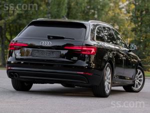 Black Audi A4 2016 in Jurmala, with an engine capacity of 2.00 L and mileage of 0 thousand km for 9950 €, photo 8 on AUTOMOTO.COM.LV