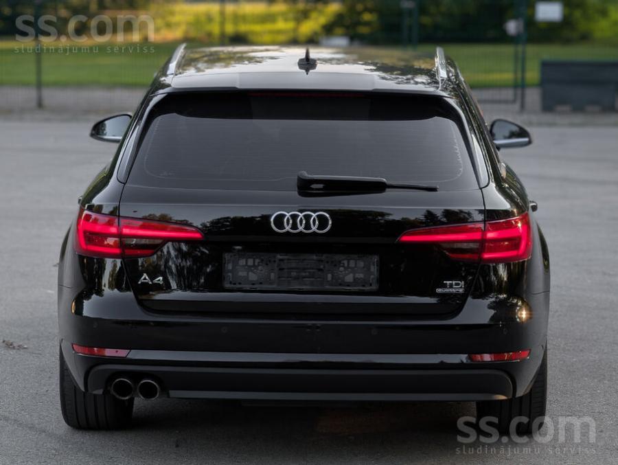 Black Audi A4 2016 in Jurmala, with an engine capacity of 2.00 L and mileage of 0 thousand km for 9950 €, photo 11 on AUTOMOTO.COM.LV