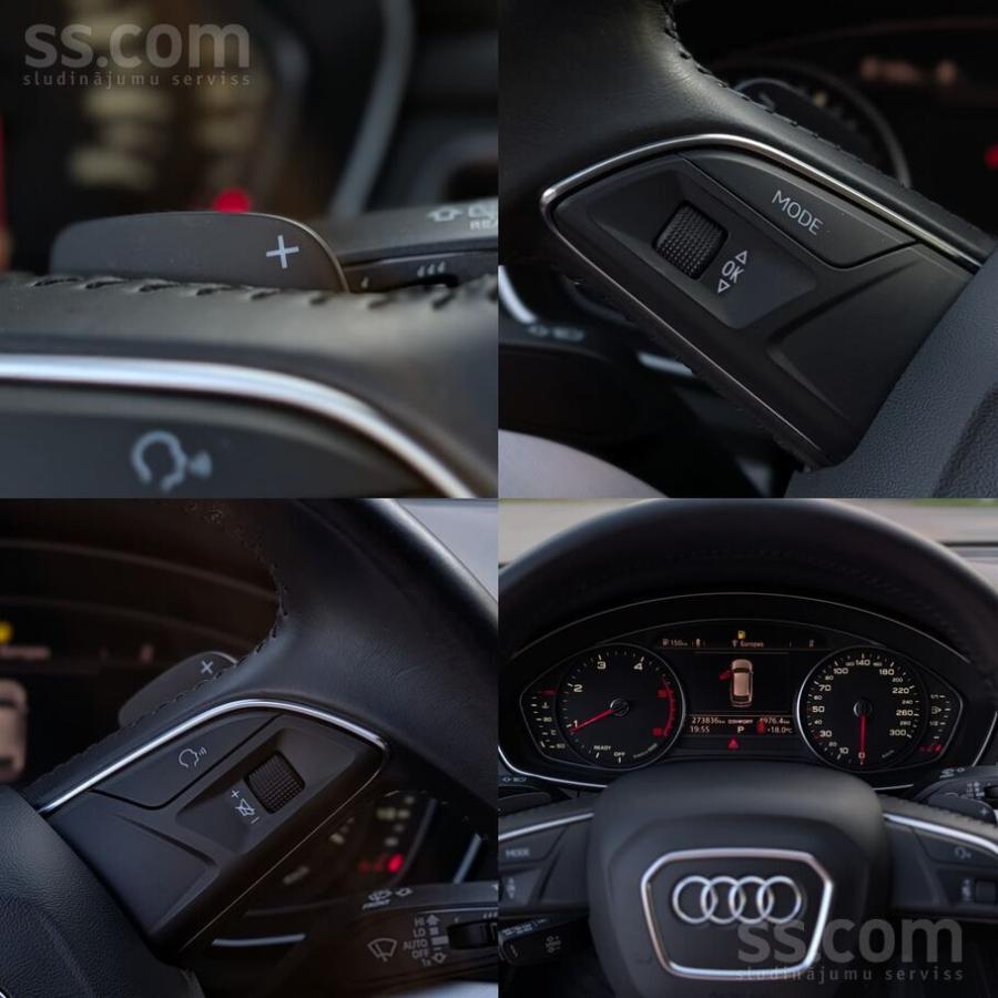 Black Audi A4 2016 in Jurmala, with an engine capacity of 2.00 L and mileage of 0 thousand km for 9950 €, photo 19 on AUTOMOTO.COM.LV