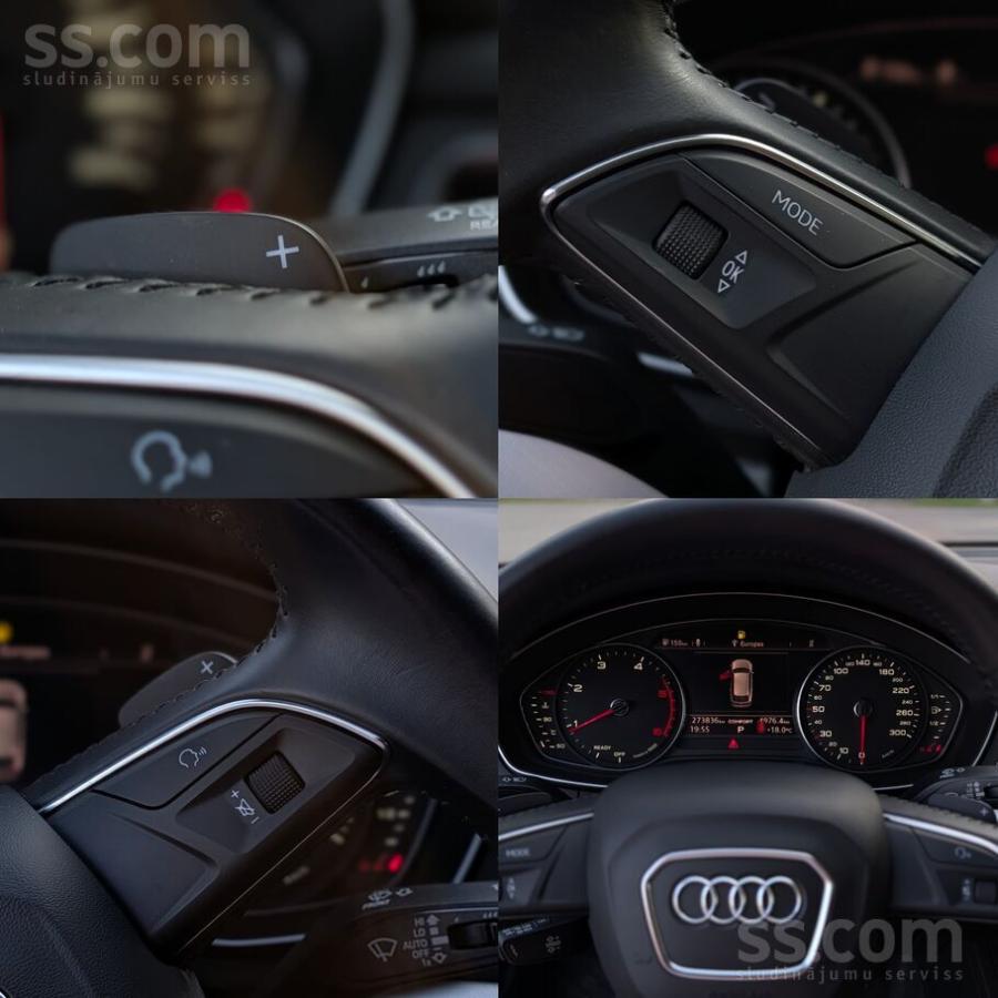 Black Audi A4 2016 in Jurmala, with an engine capacity of 2.00 L and mileage of 0 thousand km for 9950 €, photo 24 on AUTOMOTO.COM.LV