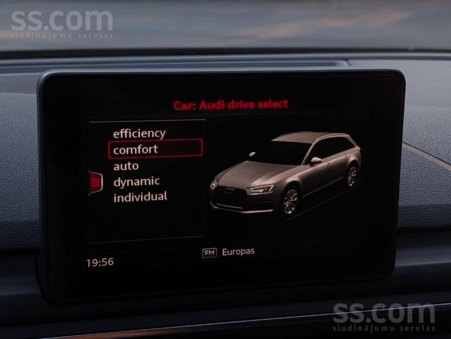 Black Audi A4 2016 in Jurmala, with an engine capacity of 2.00 L and mileage of 0 thousand km for 9950 €, photo 31 on AUTOMOTO.COM.LV