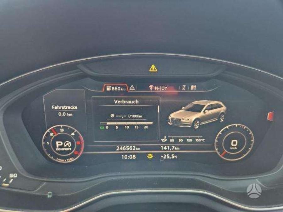 Black Audi A4 2016 in Kaunas, with an engine capacity of 1.97 L and mileage of 246 thousand km for 8999 €, photo 8 on AUTOMOTO.COM.LV