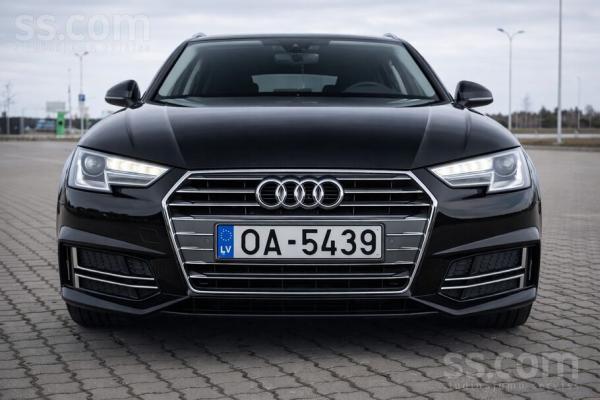 Black Audi A4 2016 in Riga, with an engine capacity of 3.00 L and mileage of 267 thousand km for 11500 €, photo 1 on AUTOMOTO.COM.LV