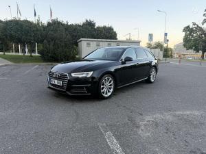 Black Audi A4 2016 in Vilnius, with an engine capacity of 1.97 L and mileage of 337 thousand km for 12500 €, photo  on AUTOMOTO.COM.LV