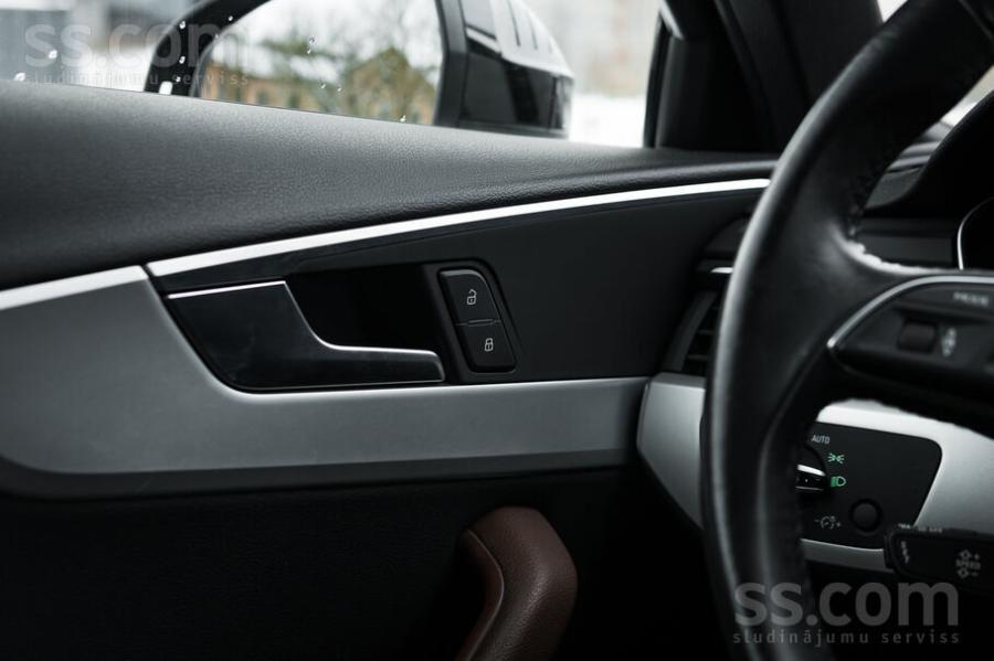 Black Audi A4 2016 in Riga, with an engine capacity of 2.00 L and mileage of 290 thousand km for 10500 €, photo 9 on AUTOMOTO.COM.LV
