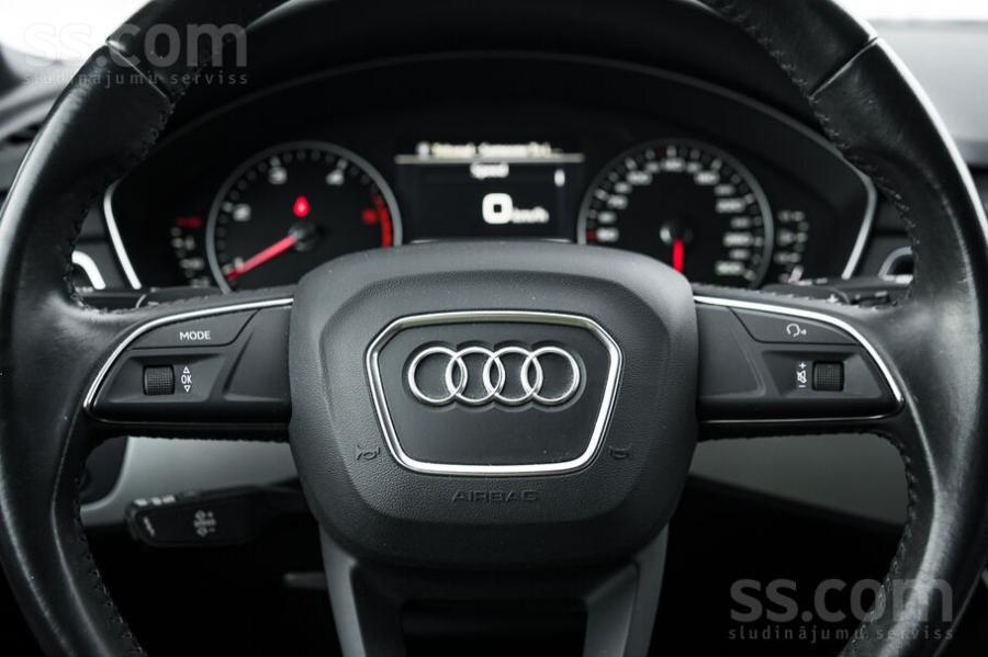 Black Audi A4 2016 in Riga, with an engine capacity of 2.00 L and mileage of 290 thousand km for 10500 €, photo 16 on AUTOMOTO.COM.LV