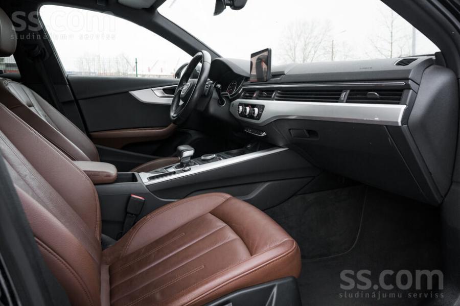 Black Audi A4 2016 in Riga, with an engine capacity of 2.00 L and mileage of 290 thousand km for 10500 €, photo 24 on AUTOMOTO.COM.LV