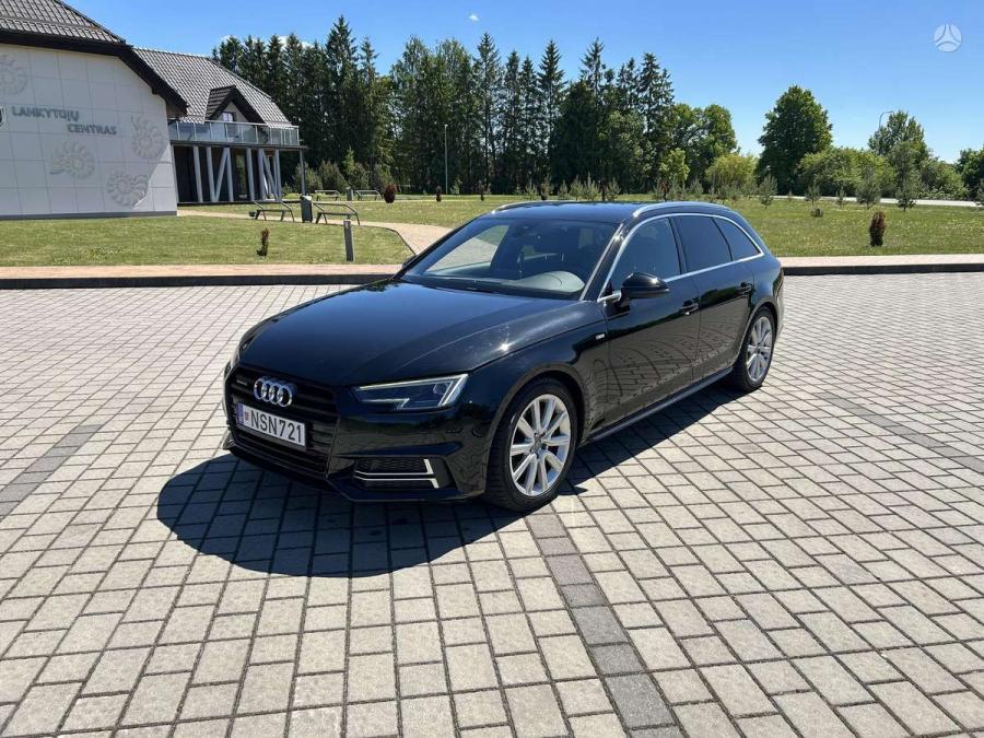 Melns Audi A4 2016 Kauņa, ar dzinēja tilpumu 3.00 L un nobraukumu 157 tūkst. km par 14500 €, foto 1 vietnē AUTOMOTO.COM.LV
