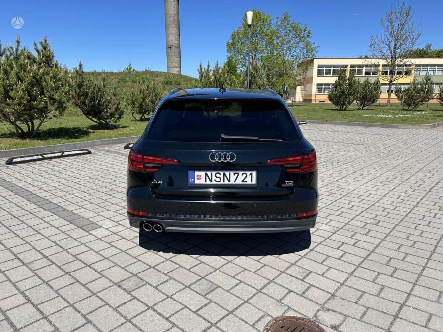 Melns Audi A4 2016 Kauņa, ar dzinēja tilpumu 3.00 L un nobraukumu 157 tūkst. km par 14500 €, foto 7 vietnē AUTOMOTO.COM.LV