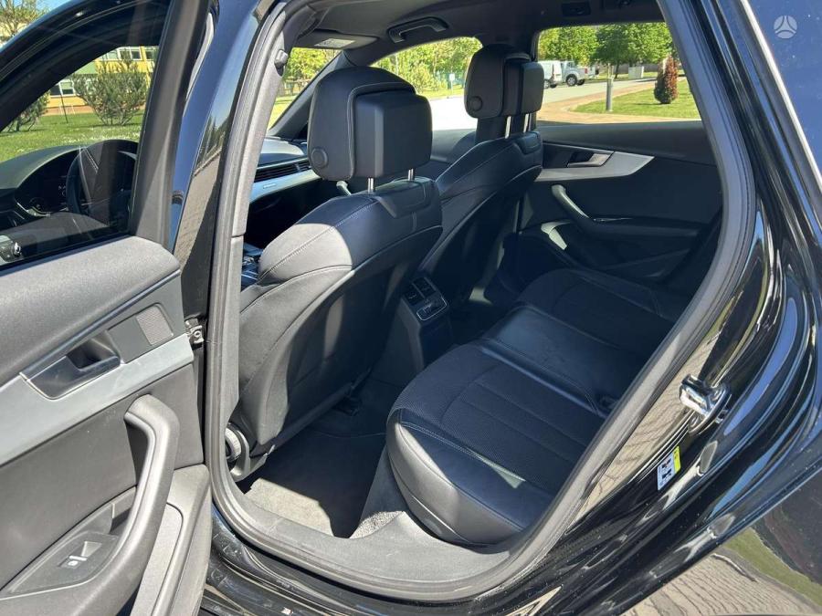 Melns Audi A4 2016 Kauņa, ar dzinēja tilpumu 3.00 L un nobraukumu 157 tūkst. km par 14500 €, foto 12 vietnē AUTOMOTO.COM.LV