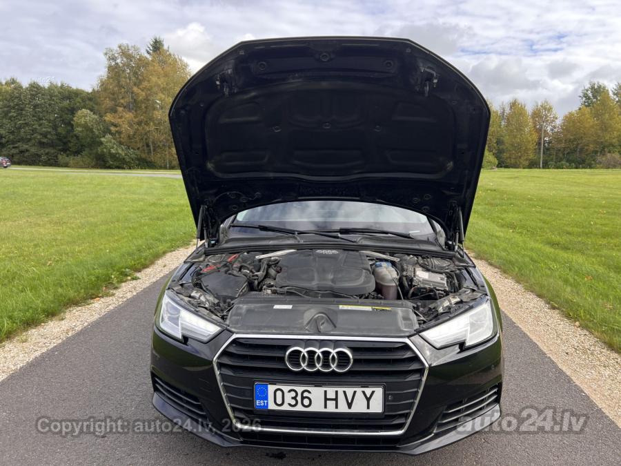Melns Audi A4 2016 Tallina, ar dzinēja tilpumu 2.00 L un nobraukumu 233 tūkst. km par 14100 €, foto 13 vietnē AUTOMOTO.COM.LV