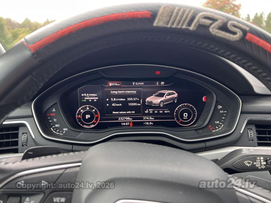 Melns Audi A4 2016 Tallina, ar dzinēja tilpumu 2.00 L un nobraukumu 233 tūkst. km par 14100 €, foto 16 vietnē AUTOMOTO.COM.LV