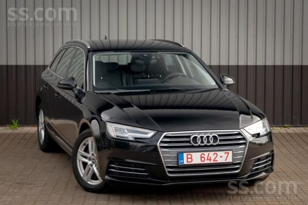 Audi A4 2016 in Tukums on AUTOMOTO.COM.LV Black Audi A4 2016 in Tukums, with an engine capacity of 2.00 L and mileage of 266 thousand km for 12550 €, photo 1 on AUTOMOTO.COM.LV